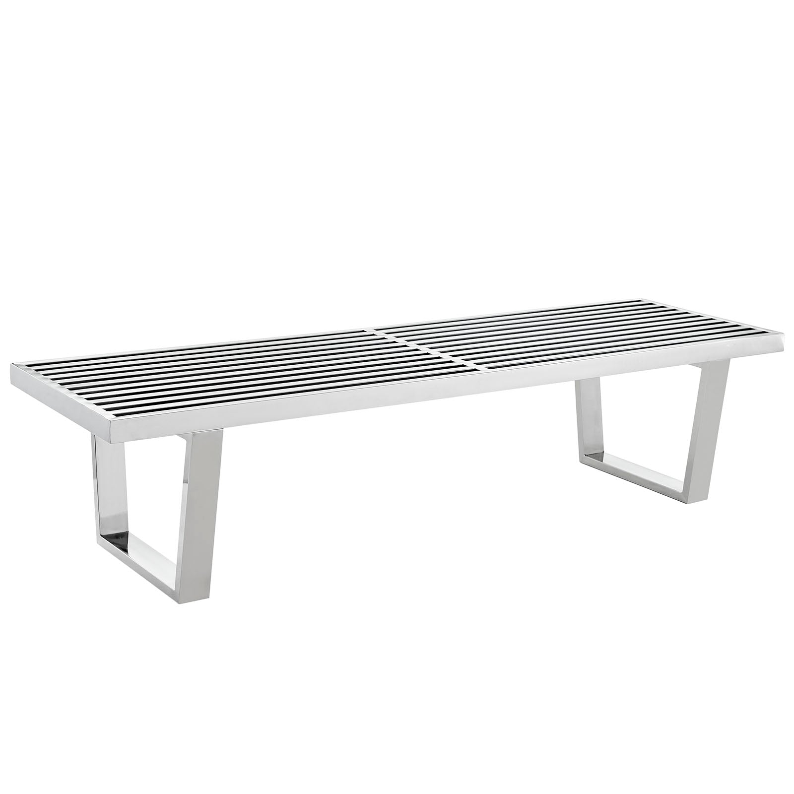Kosher Sauna 5' Stainless Steel Bench | Jewish Home Chair – KOSHERBED